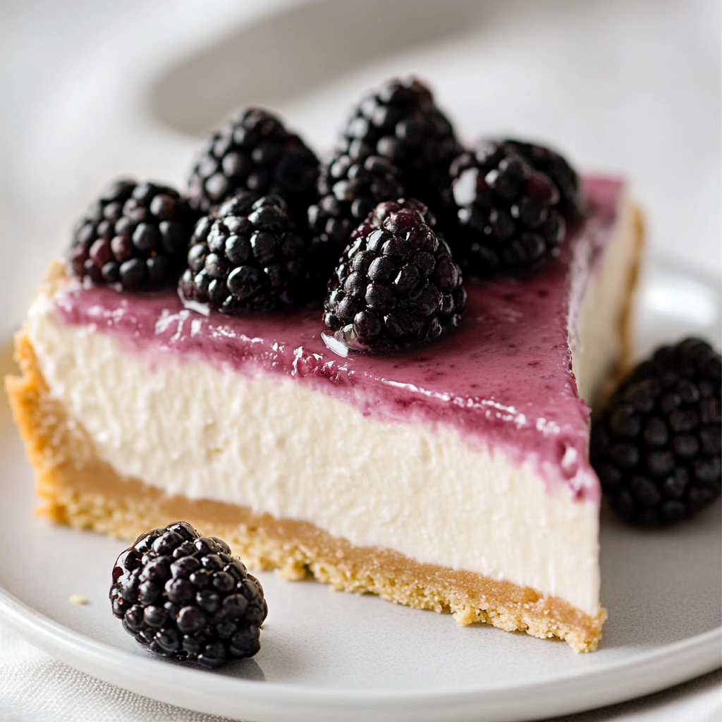 blackberry cheesecake