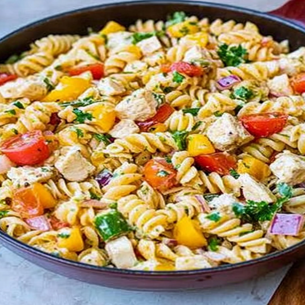 Big-Batch Pasta Salad – Perfect for a Family Feast