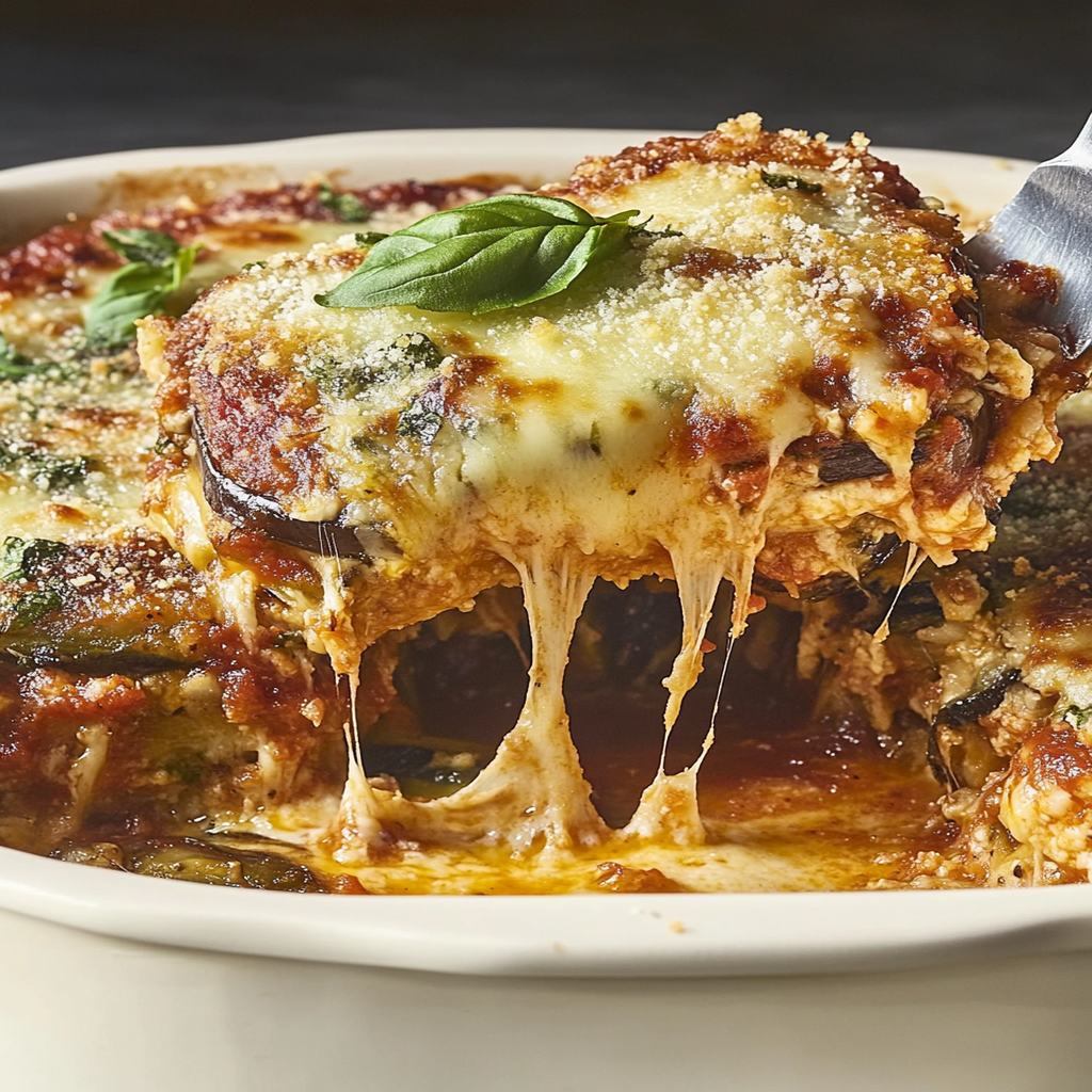 Eggplant Parmesan (Halal) – Fancy Mother’s Day Dinner