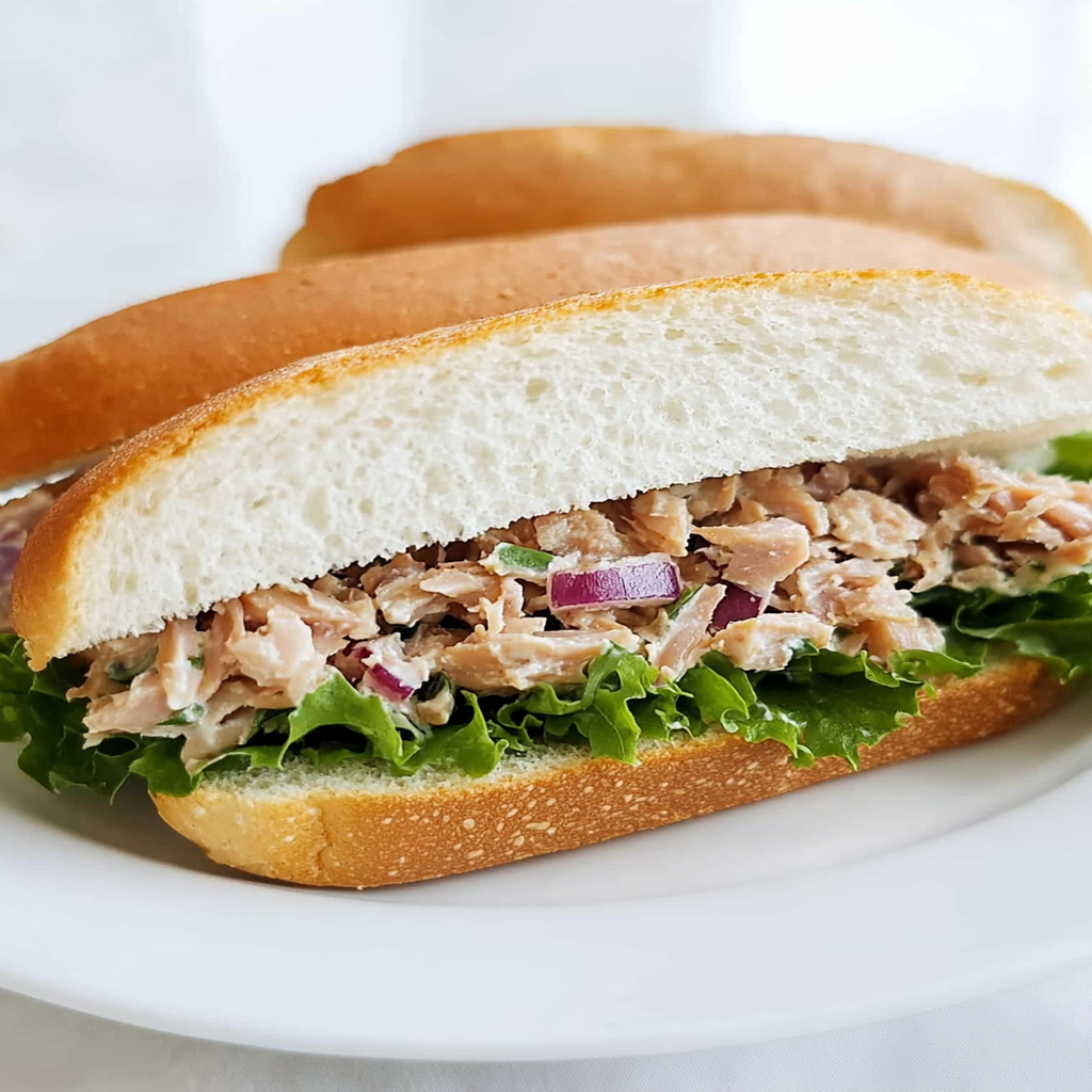 Flag Day Tuna Sandwiches with Halal Mayo