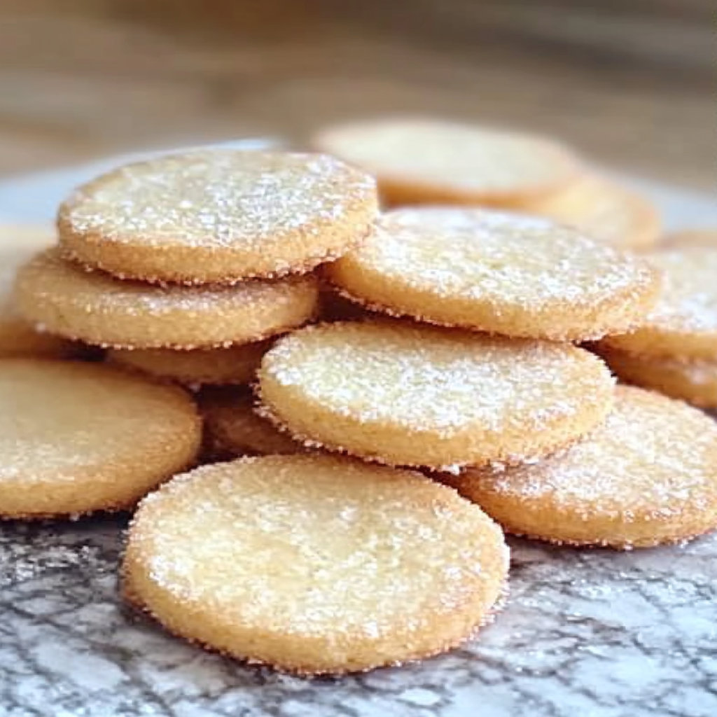 French Butter Cookies - Crispy & Buttery Delight