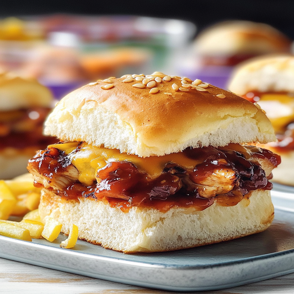 Grilled Chicken Sliders – Graduation Party