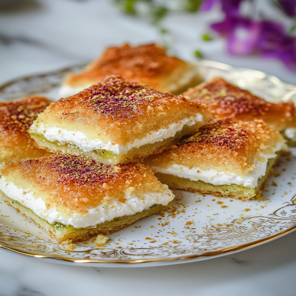 Kunafa with Cream