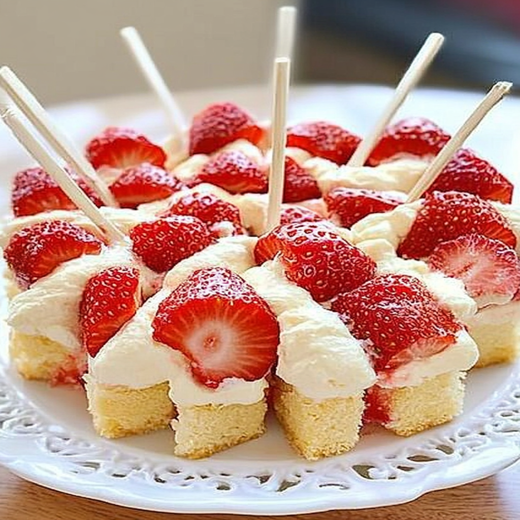 Strawberry Shortcake – Graduation Party Treat
