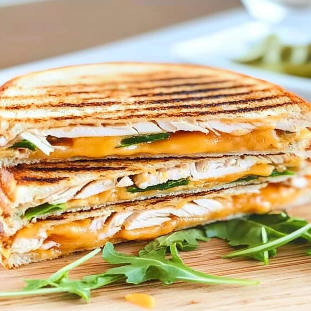 Turkey and Cheese Panini