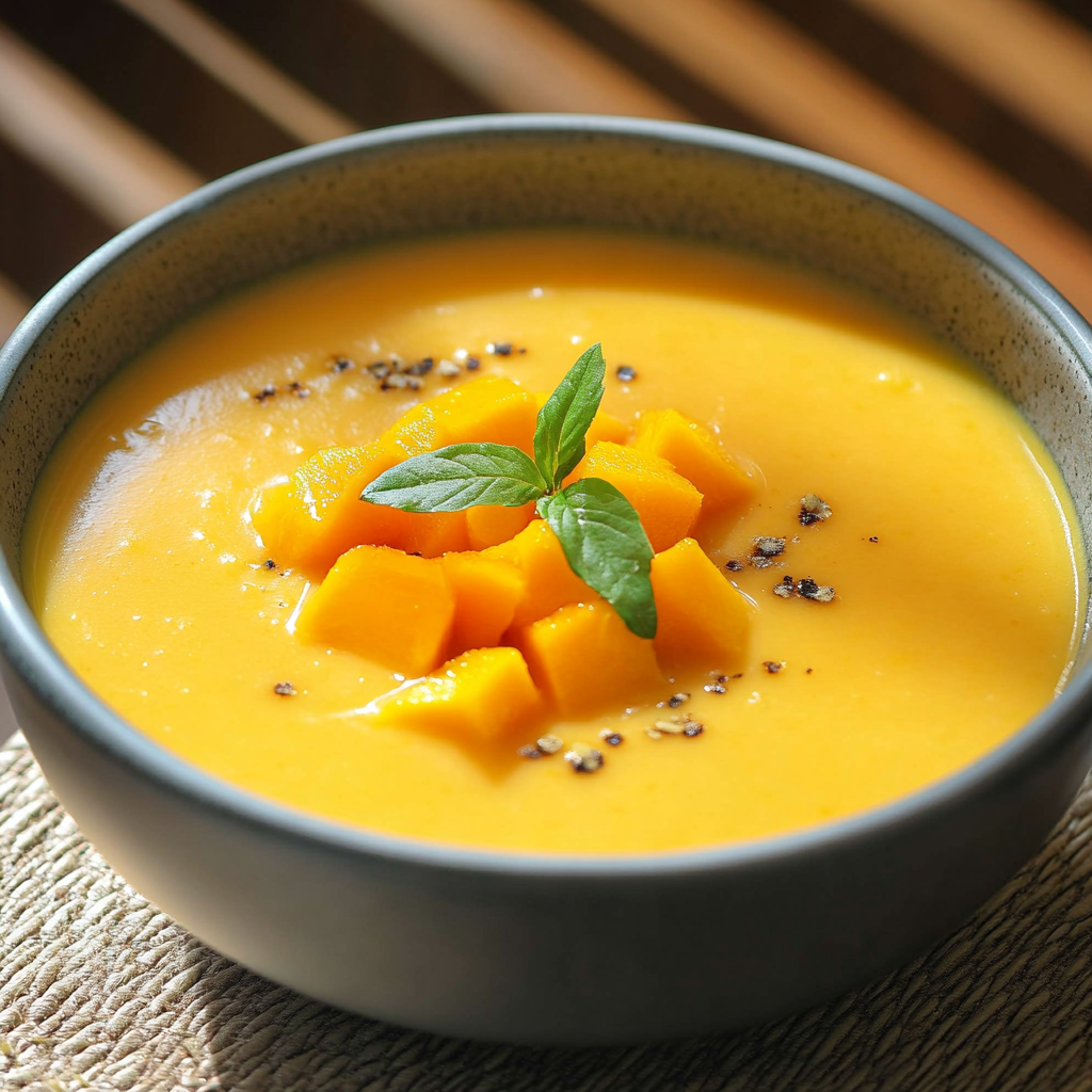 Chilled Mango Soup