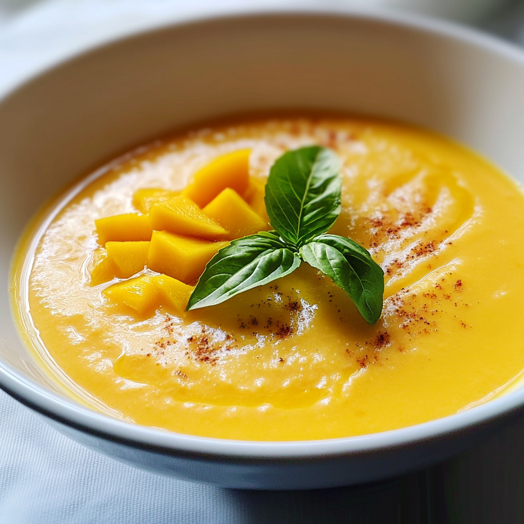 Chilled Mango Soup