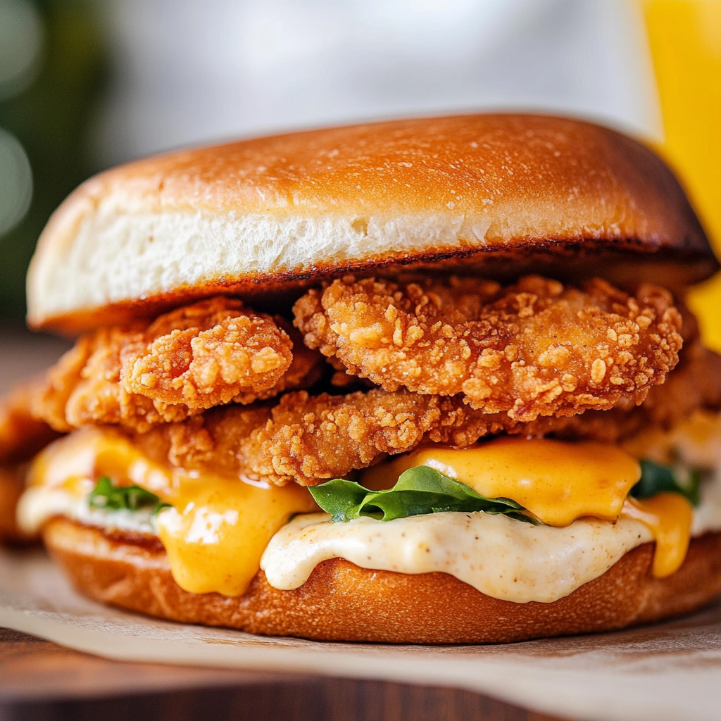 Crispy Ranch Chicken Melt
