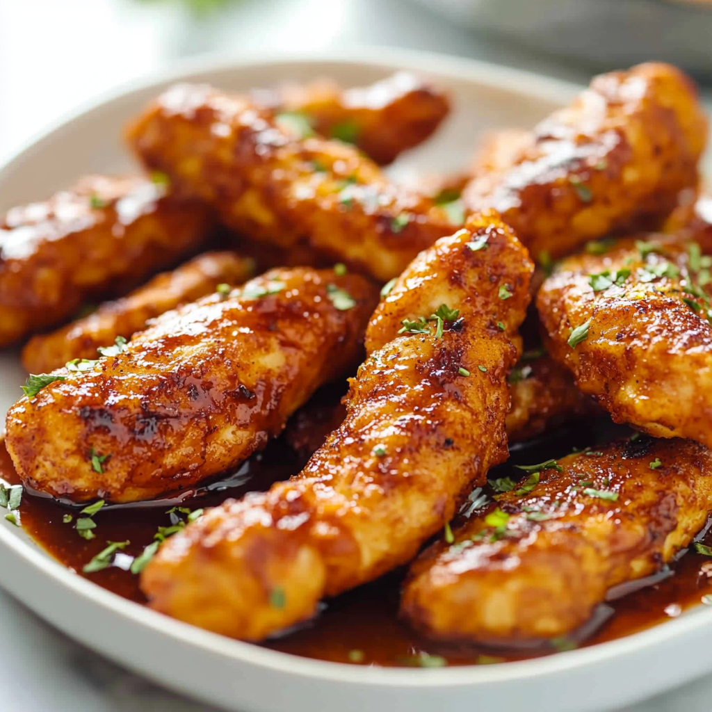 Crispy Oven-Baked Chicken Strips