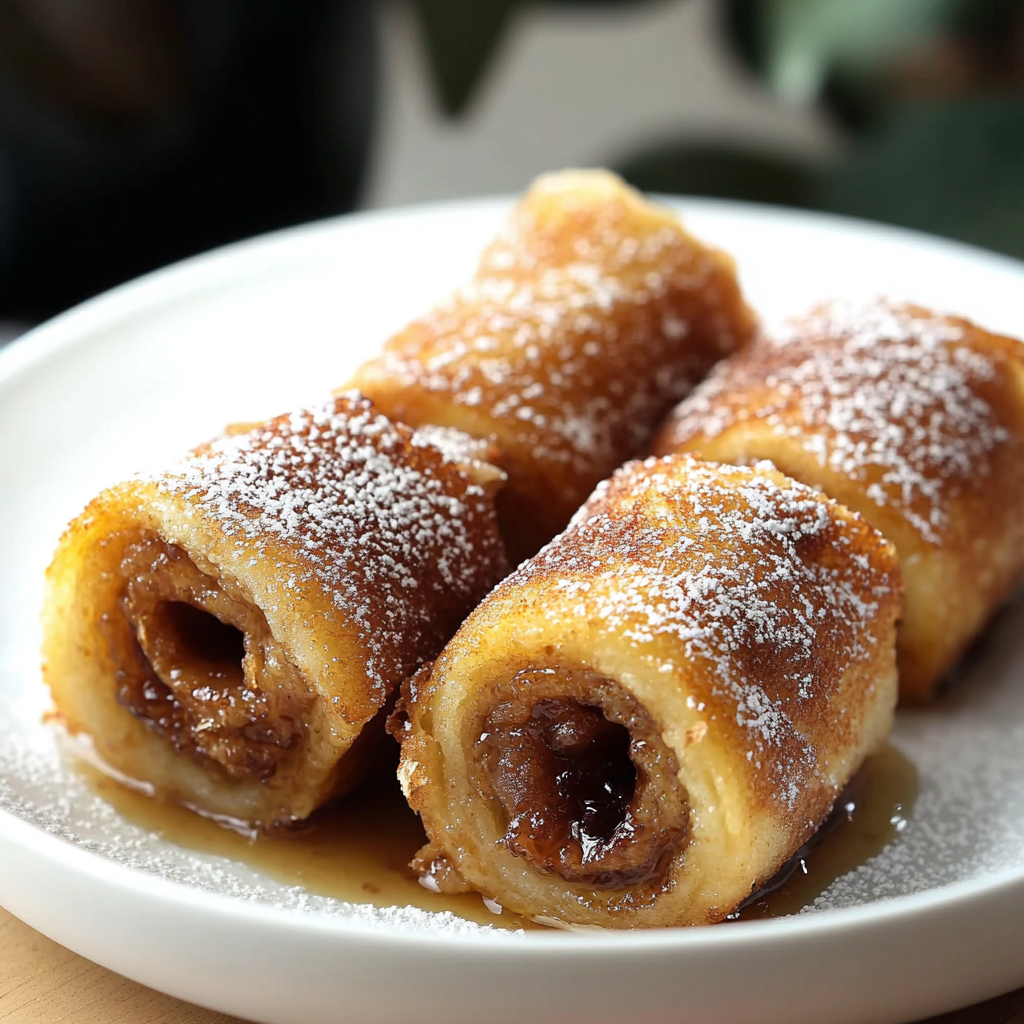 French Toast Roll Ups