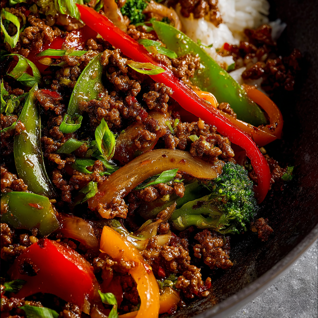 Ground Beef Stir Fry