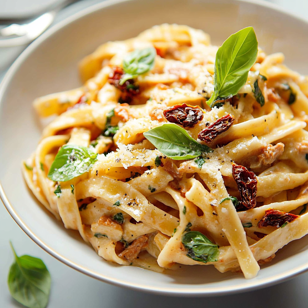 Sun-Dried Tomato Pasta