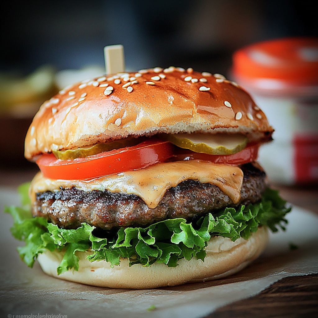 Homemade Burger Recipe
