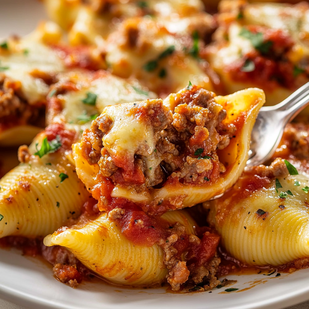 Delicious Stuffed Shells with Sausage