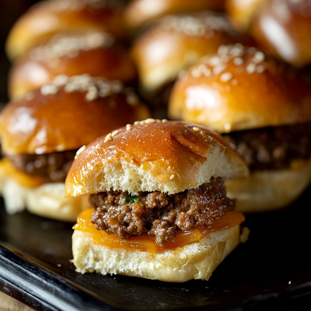 Delicious Ground Beef Sliders