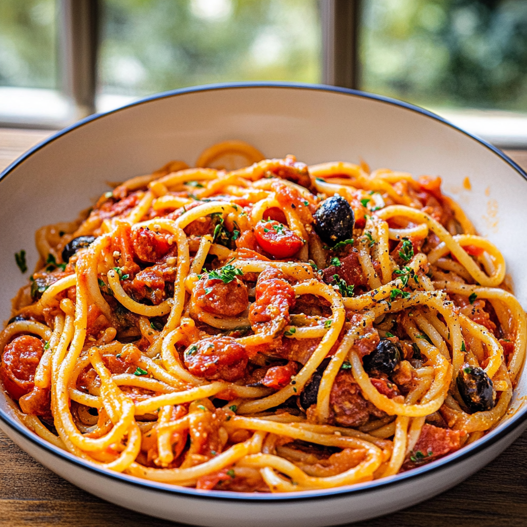 Puttanesca Pasta Recipe – Bold and Flavorful